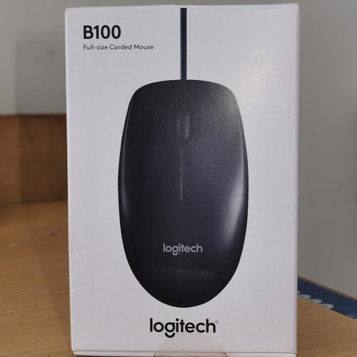 Promo Logitech B100 Mouse Kabel USB Hitam Garansi Resmi 1 Tahun Desain ...