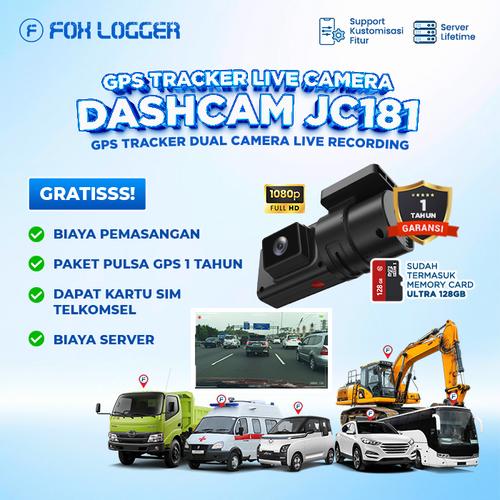Jual DASHCAM GPS TRACKER FOX LOGGER JC181 FULL HD CAMERA MEMORY ...