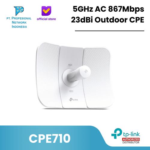 Promo TP-LINK CPE710 5GHz AC 867Mbps 23dBi Outdoor TPLINK CPE 710 Cicil ...