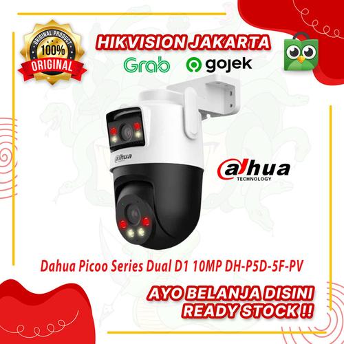 Jual DAHUA DH-P5D-5F-PV DAHUA PICOO DUAL LENS 5+5MP Outdoor Wi-Fi Dual ...