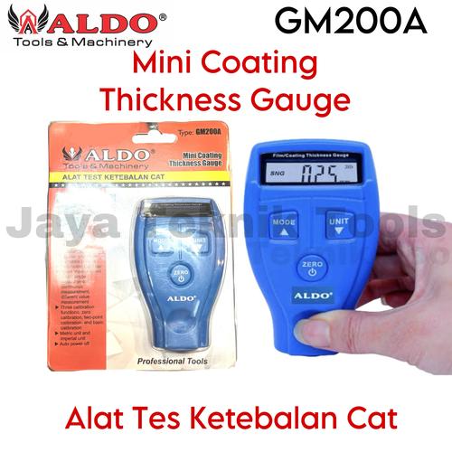 Jual Alat Ukur Ketebalan Cat Aldo Mini Coating Thickness Gauge GM200A ...