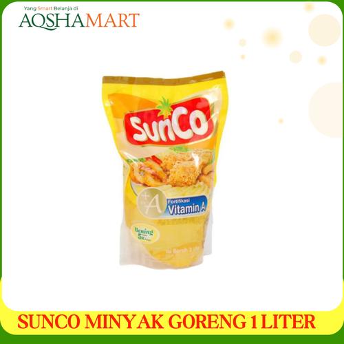 Jual SUNCO MINYAK GORENG BENING REFILL COOKING OIL 1000ML - Kota ...