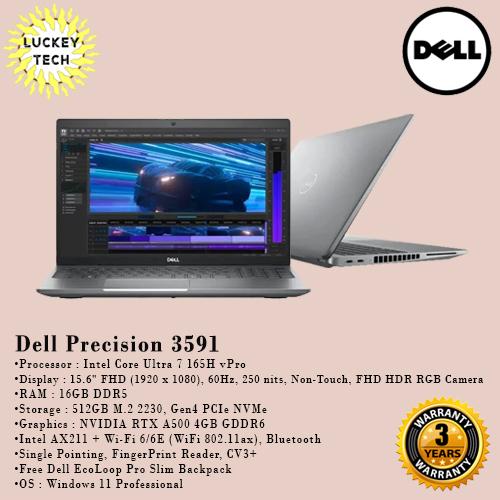 Jual Dell Mobile Precision 3591 Ultra 7 165H RTX A500 16GB 512GB SSD ...