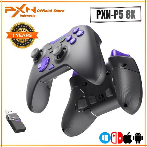 Jual PXN P5 8K Gamepad Three Mode Wireless Controller Custom 8000Hz ...
