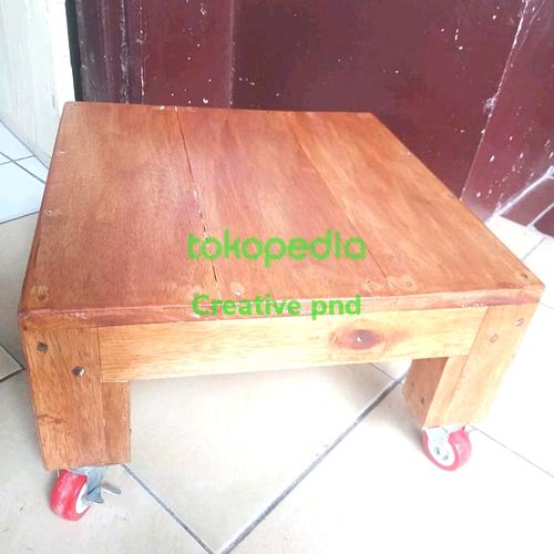 Jual kursi jongkok roda serbaguna kurai gerak kayu - 30x40cm - Kab. Pangandaran - Creative store ...