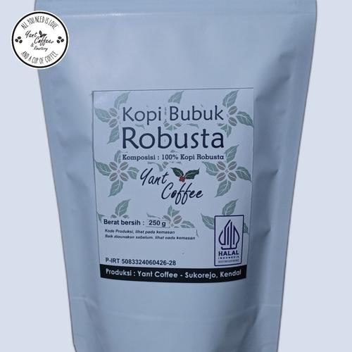 Jual Kopi Bubuk Robusta Kopi Murni Lereng Gunung Prau 250 gram ...
