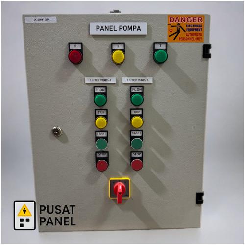 Jual Panel Pompa Transfer 2.2KW 3 Phase – Sistem Alternate Otomatis ...