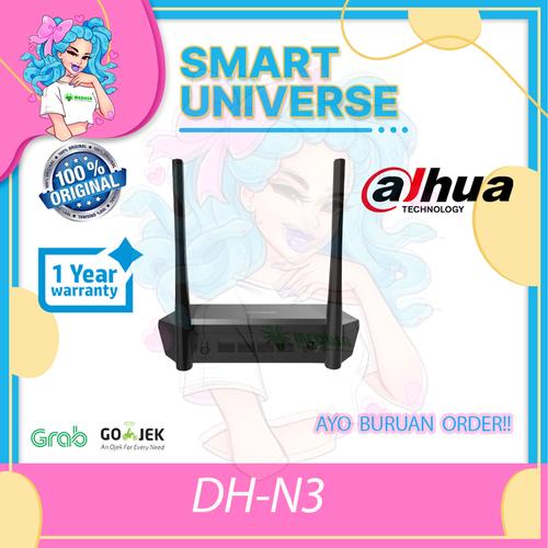 Jual Router Wireless Dahua DH-N3 N300 Wireless Router Wifi Extender ...