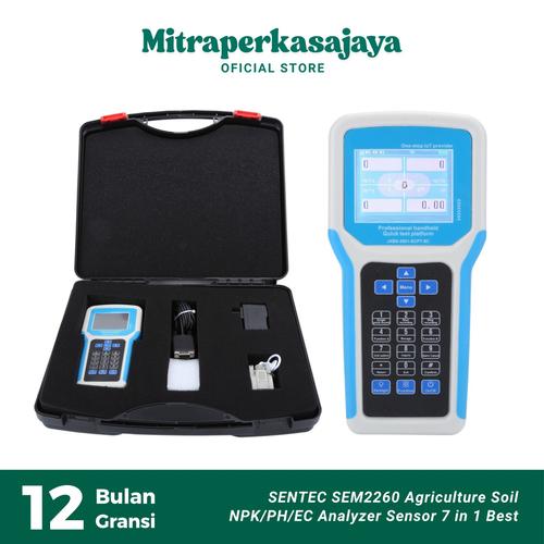 Jual SENTEC SEM2260 Agriculture Soil NPK/PH/EC Analyzer Sensor 7 in 1 ...