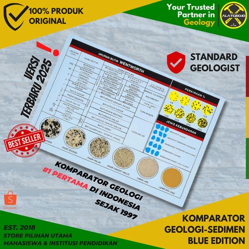 Jual Komparator batuan sedimen - komparator geologi batuan sedimen ...