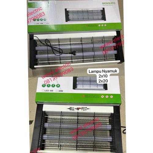 Jual Lampu insect killer Nyamuk led neon mosquito 2x20watt 20 watt 20W ...