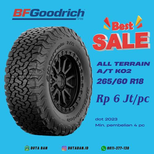 Jual SUPER SALE Ban BF Goodrich 265/60 R18 BFGoodrich BFG All Terrain A ...