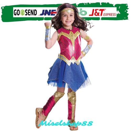 Jual Kostum Wonder Woman Wonderwoman Avengers Cewek Import Lengkap ...