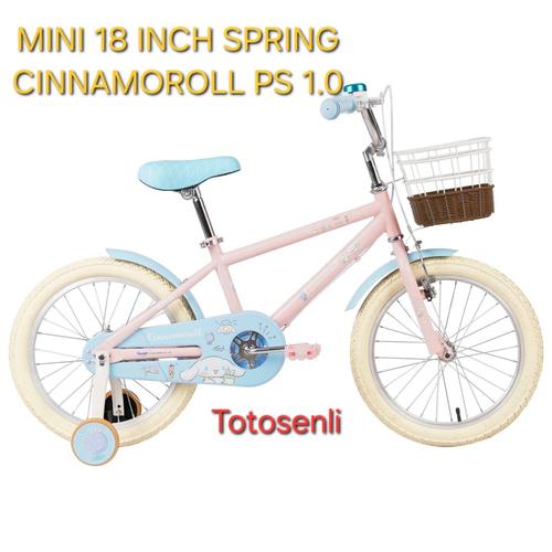 Jual SEPEDA ANAK PEREMPUAN MINI 18 INCH SEPEDA ANAK SPRING CINNAMOROLL ...