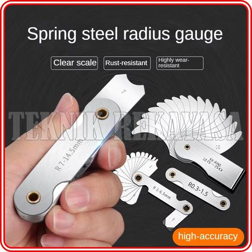 Jual R GAUGE / RADIUS GAUGE / ALAT UKUR LENGKUNG / ALAT UKUR DIAMETER ...