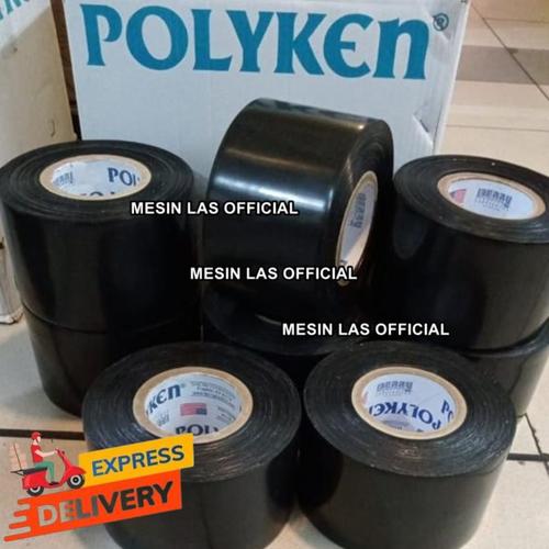 Jual Wrapping Polyken 2 in x 100 Feet Hitam Isolasi Poliken 980-20 ...