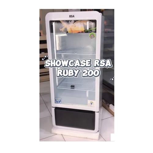 Jual RSA RUBY-200 DISPLAY COOLER / SHOWCASE PENDINGIN MINUMAN / LEMARI PENDINGIN MINUMAN ...