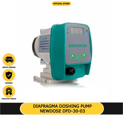 Jual Newdose Dosing Pump NEWDOSE DFD-30-03 220 V Kontrol Pompa Dosing Metering Pump Diafragma ...