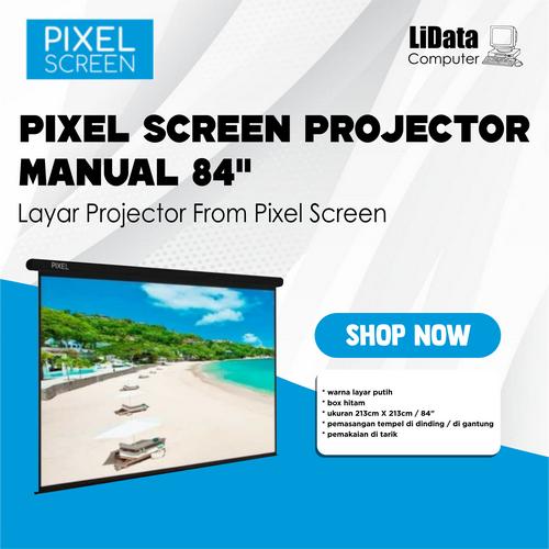 Jual Pixel Screen Projector 84" Manual - Pixel Layar Proyektor 84 ...