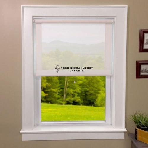 Jual SHARP POINT Roller Blind SPRING FLEXI/ Tirai Gulung Tarik Tipe DIM ...