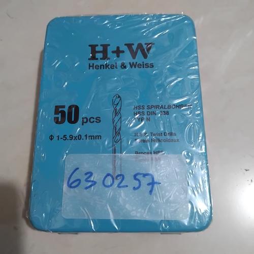 Jual 630257 STRAIGHT SHANK TWIST DRILL SETS 50S 1MM TO 5,9MM - Kota ...