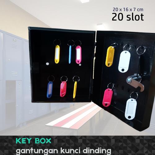 Promo KEYBOX KOTAK KUNCI BESI DINDING KEY BOX KOTAK KUNCI DINDING BESI ...