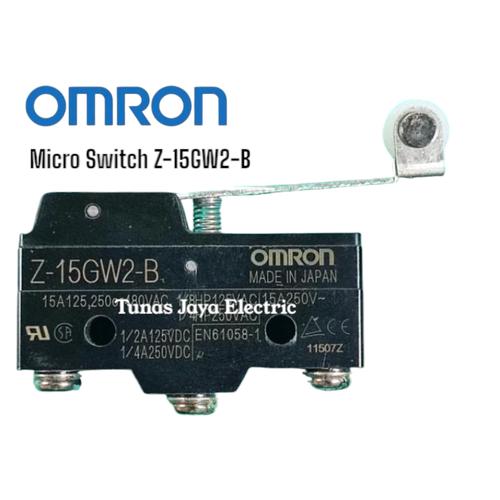Jual Limit Switch / Micro Switch Z-15GW2-B OMRON - Kota Surabaya - Tunas Electric | Tokopedia
