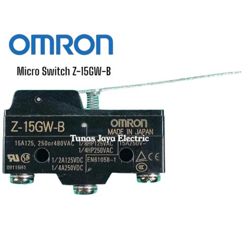 Jual Limit Switch / Micro Switch Z-15GW-B OMRON - Kota Surabaya - Tunas Jaya Electric | Tokopedia
