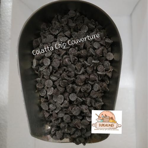 Jual Colatta chip Dark Couverture 259gr CL02 Cokelat Hitam chip Tabur ...
