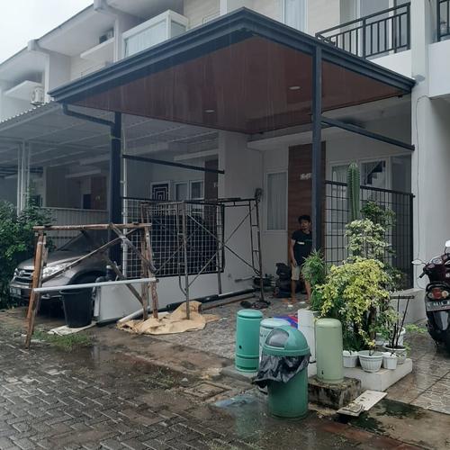 Jual kanopy lis profil atap alderon RS satu layer plafon PVC harga per ...