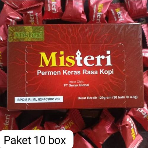 Jual misteri candy asli 30pcs permen kopi paket 10 box misteri candy ...