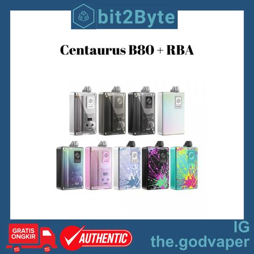 Jual Lost Vape Centaurus B80 AIO Kit 80W + RBA - NEBULA SPARKLE ...