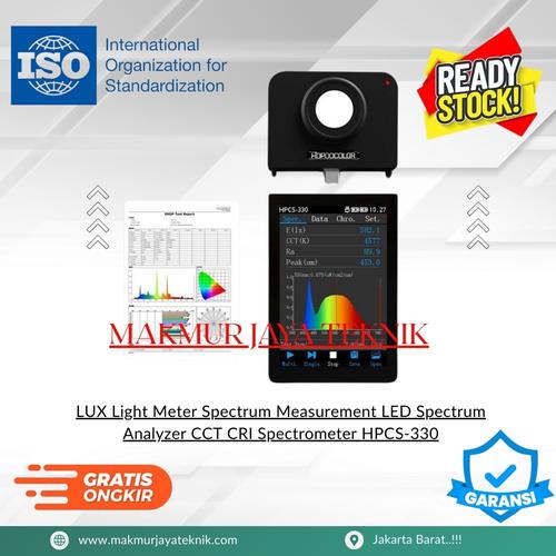 Jual LUX Light Meter Spectrum Measurement Led Spectrum Analyzer CCT CRI ...