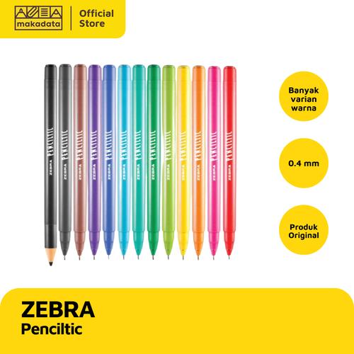 Jual BALLPOINT | BOLPEN | PULPEN ZEBRA PENCILTIC (1PCS) MURAH - Kota ...