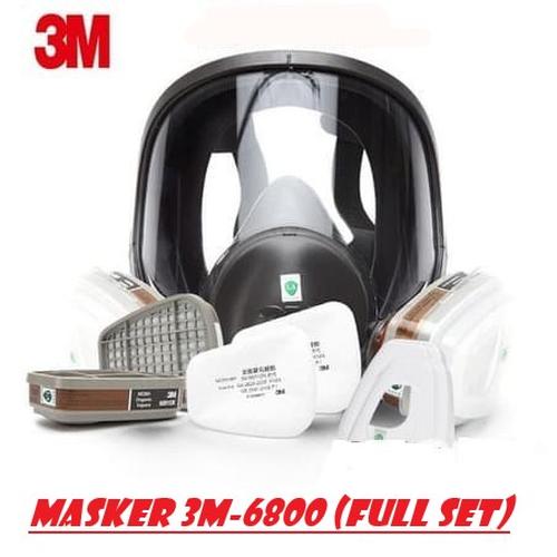 Jual 3M Masker Reusable full Face Mask Respirator 6800 - Jakarta Barat ...