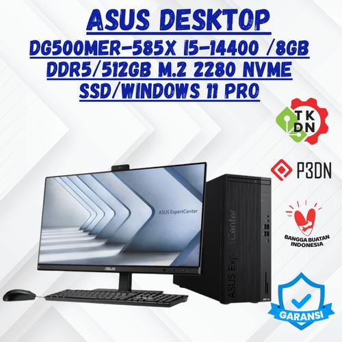 Jual ASUS DESKTOP DG500MER-585X i5-14400 /8GB DDR5/512GB M.2 NVMe SSD ...