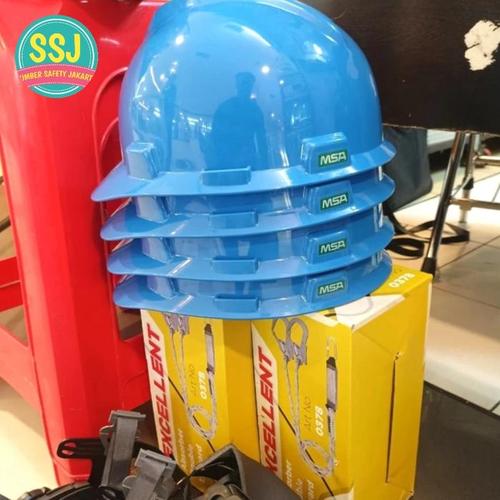 Jual Jual Helm Safety MSA Original / Safety Helmet Proyek MSA Original ...
