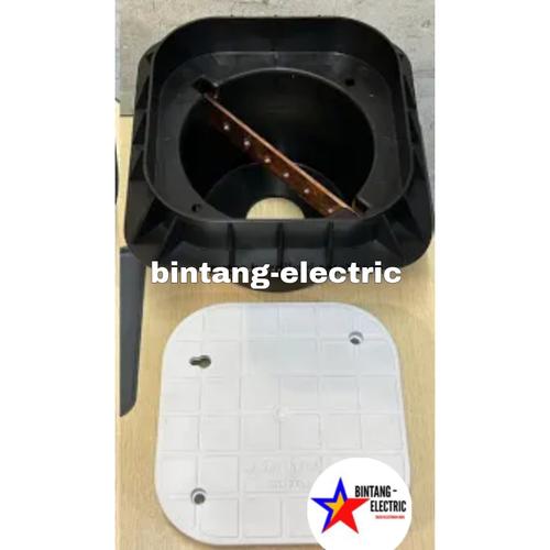 Jual Plastik Earthing Pit / Bak Kontrol Grounding Lengkap Busbar ...