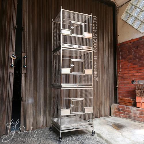 Jual Kandang Tingkat Stainless Steel 304 anti karat (sugar glider ...