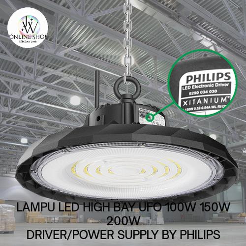 Jual LAMPU LED HIGH BAY UFO 100W 150W 200W DRIVER POWER SUPPLY BY ...