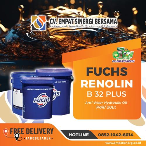 Jual Fuchs Renolin B 32 Plus iso VG 32 Hydraulic Oil Pail/20 Lt ...