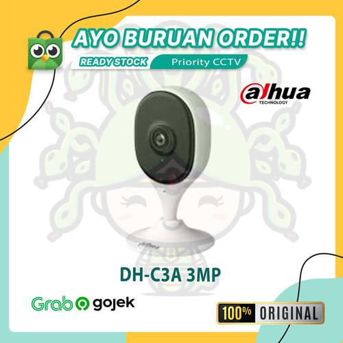 Jual Dahua Cube DH-C3A CCTV Wireless 3MP Smart IP Camera Audio Night ...