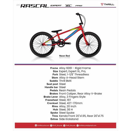 Jual SEPEDA BMX THRILL RASCAL EXPERT - Kab. Gresik - THRILL-BICYCLE | Tokopedia