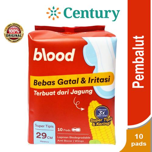 Promo BLOOD PEMBALUT SUPER TIPIS 29CM HEAVY 10`S / PRODUK KEWANITAAN ...