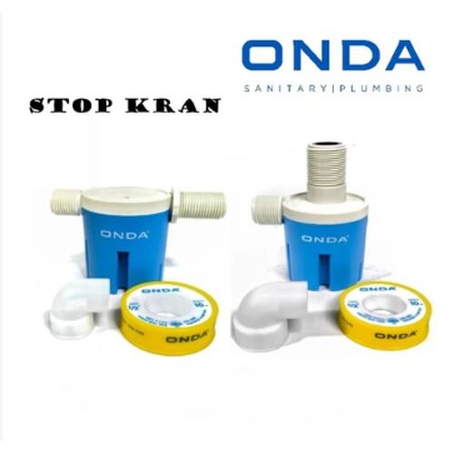 Jual Stop Kran Otomatis ONDA vertikal horizontal 1/2" 3/4" inch STOP ...