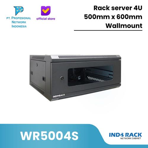 Promo INDORACK WR5004S Rack server 4U 500mm x 600mm Wallmount Cicil 0% ...