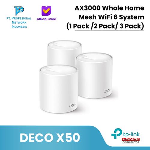 Promo Tp-Link Deco X50 AX3000 Whole Home Mesh WiFi 6 System 1pack ...