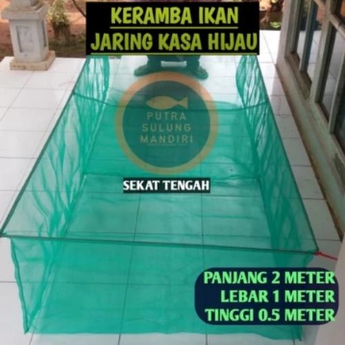 Jual K2150 - Jaring keramba hapa ikan sekat tengah ukuran bahan 2m x 1m ...