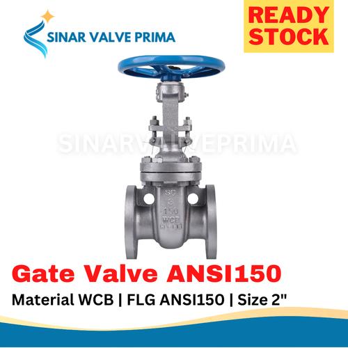Jual Gate Valve WCB Flange ANSI 150 2" inch - Gate Valve ANSI 150 ...