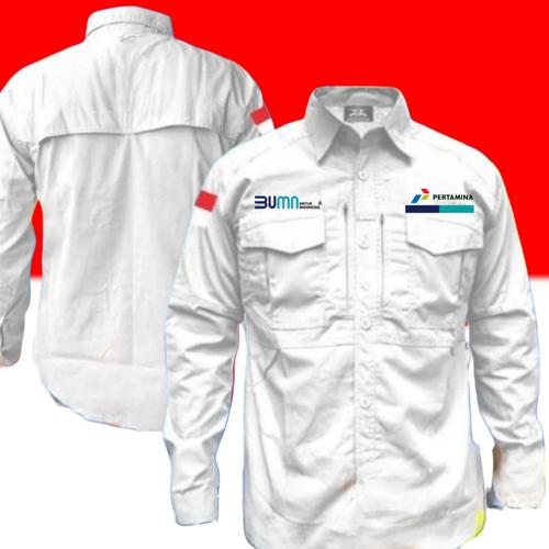 Jual kemeja tactical Pertamina baju tactical Pertami kemeja Pertamina ...